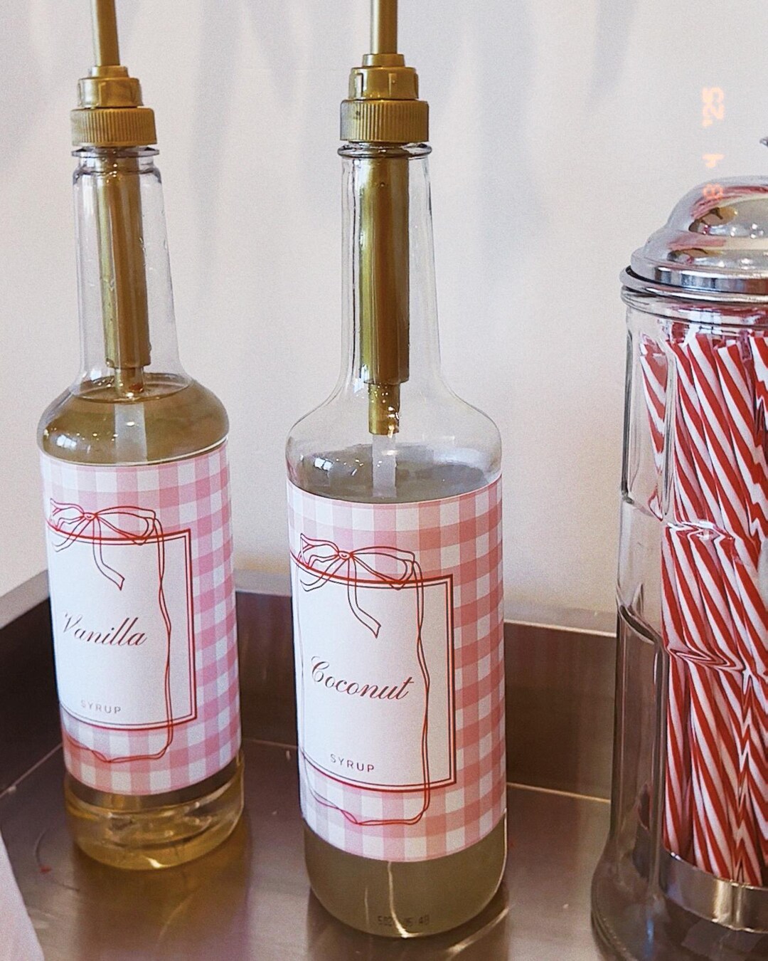 She’s Ready to Pop! | Soda Syrup Bottle Covers – Editable Canva ...