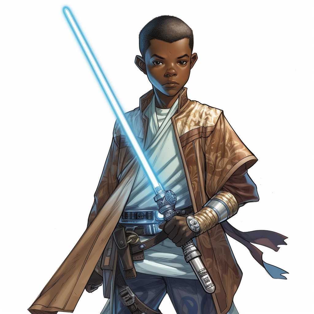Black Jedi - Etsy