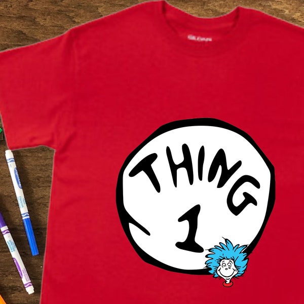 Dr Seuss Thing - Etsy