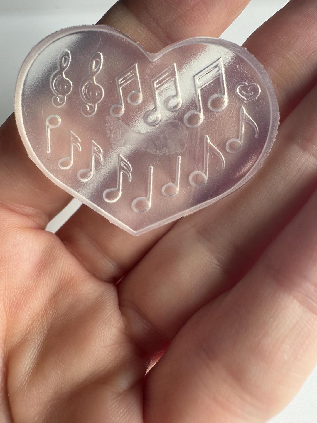 Miniature Music Notes Silicone Mold - Mini Music Mold - for Crafting ...