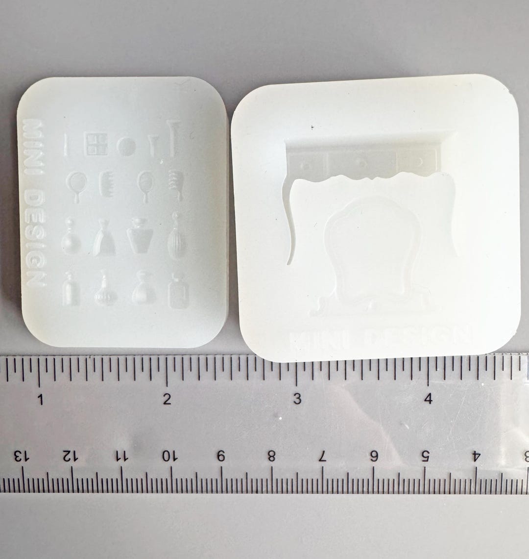 Miniature Dresser Silicone Mold Set: Micro Dresser & Decoration Molds ...