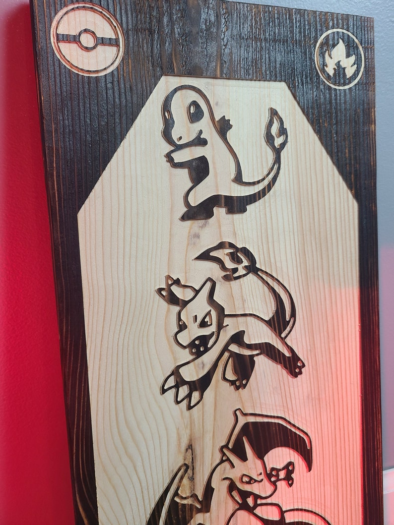Charizard Evolution Board - Etsy