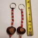 Ohio State Buckeye Keychains. Handmade! Real Buckeyes & Pony Beads ...