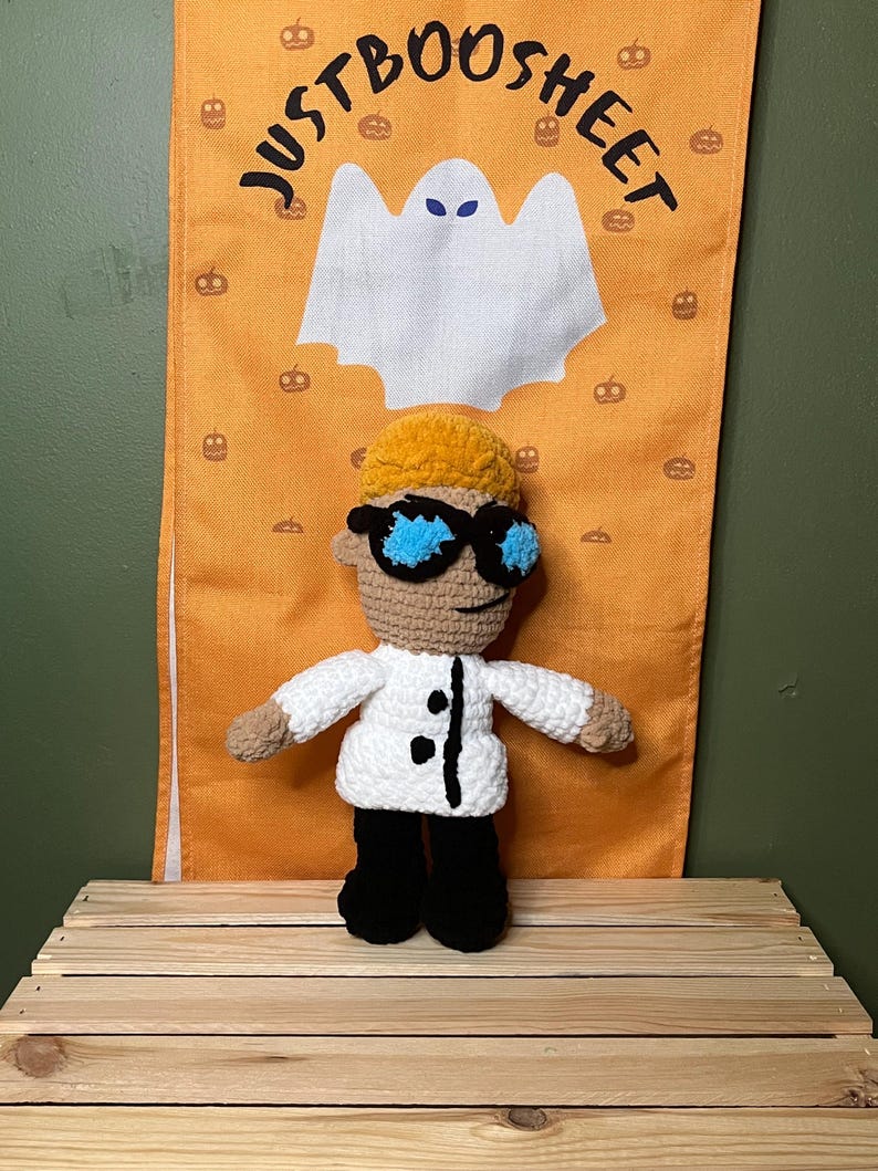 Crochet Dexters Laboratory Set - Etsy