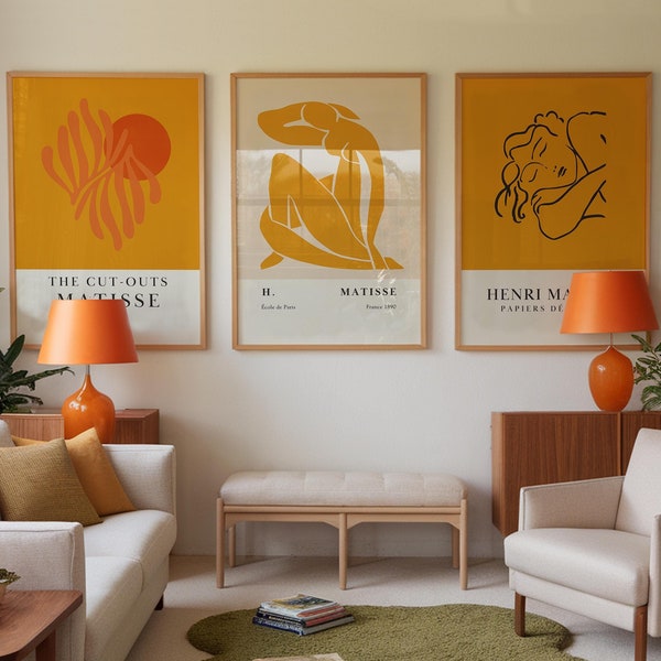 Yellow Matisse Print - Etsy