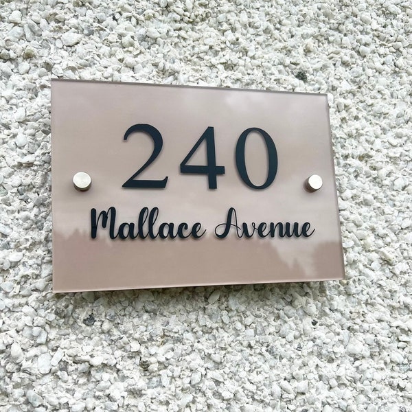 Modern Door Sign - Etsy UK