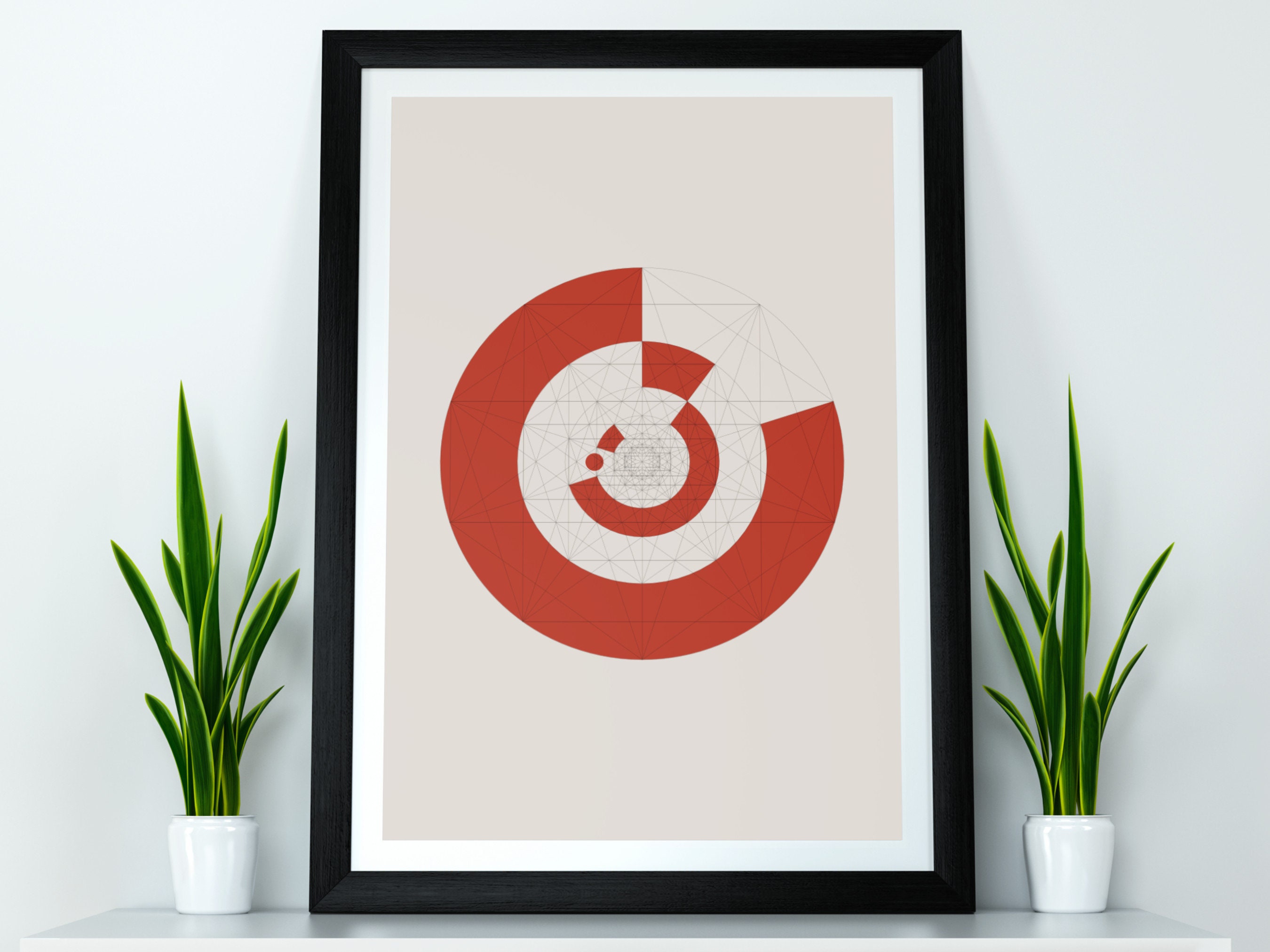 Golden Ratio Design Phi Original Digital Art Print, Poster Golden ...