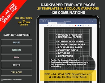 Goodnotes Engineering Paper - Etsy