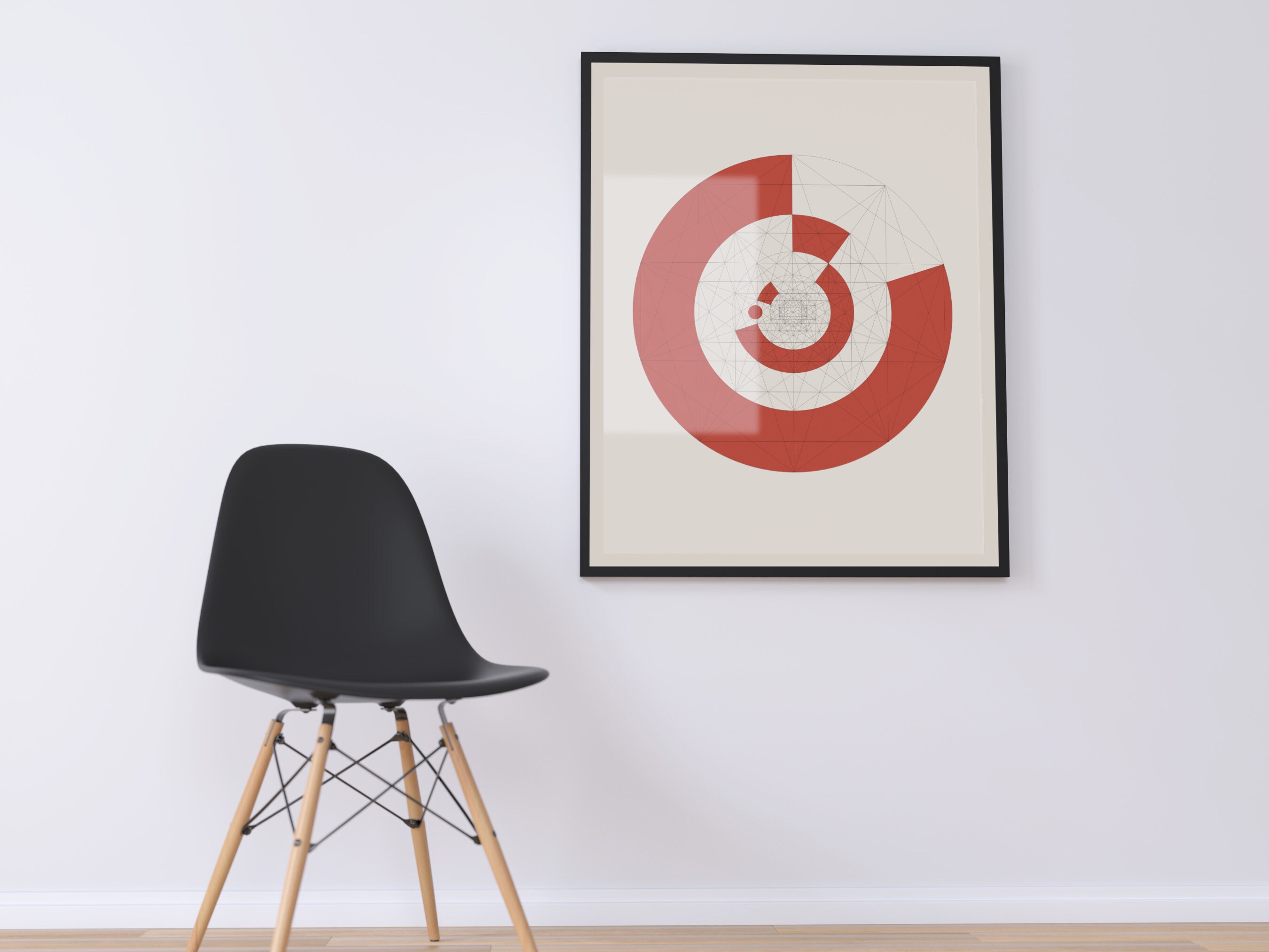 Golden Ratio Design Phi Original Digital Art Print, Poster Golden ...