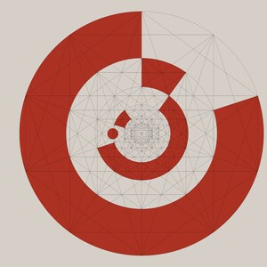 Golden Ratio Design Phi Original Digital Art Print, Poster Golden ...