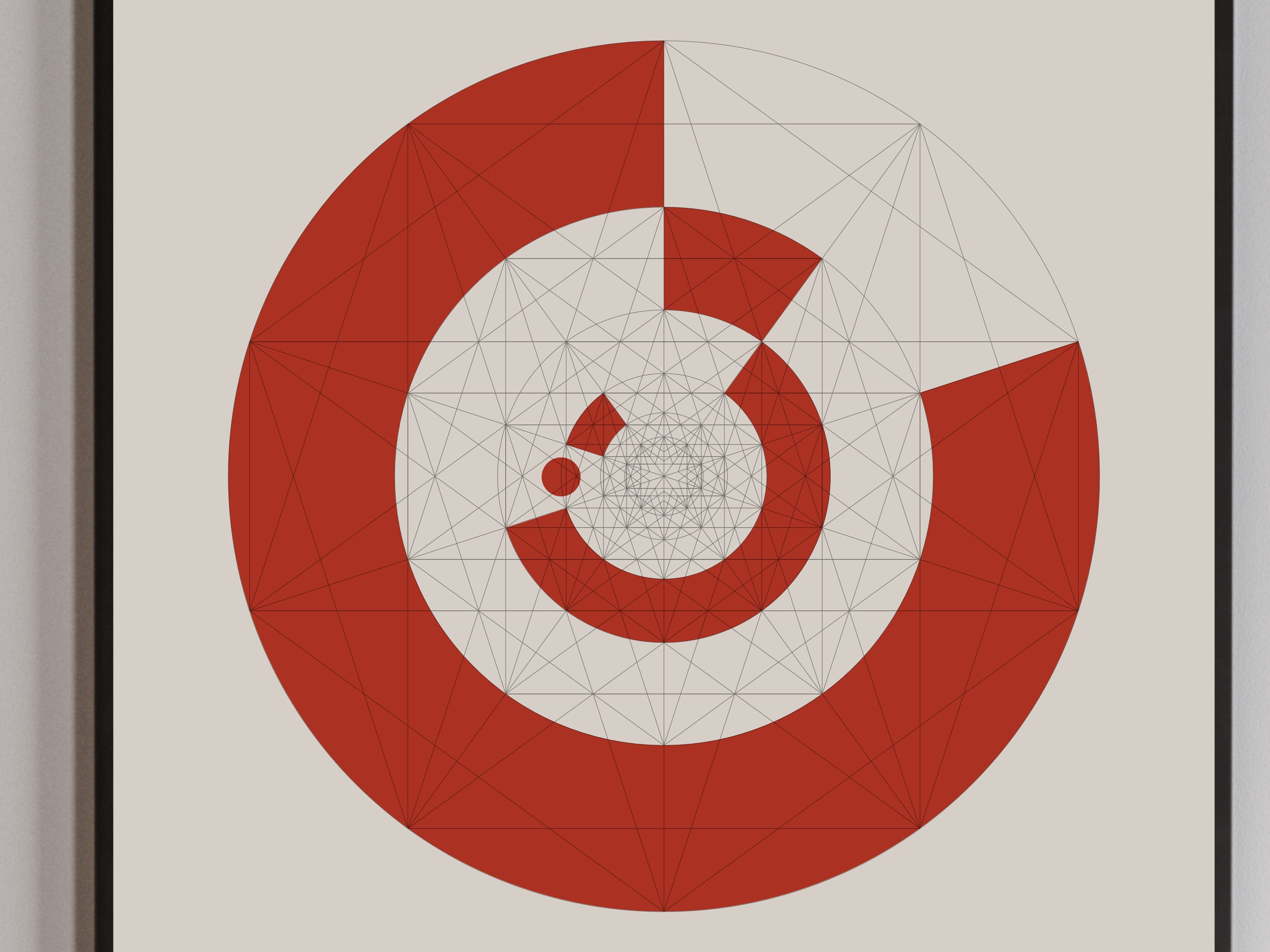 Golden Ratio Design Phi Original Digital Art Print, Poster Golden ...