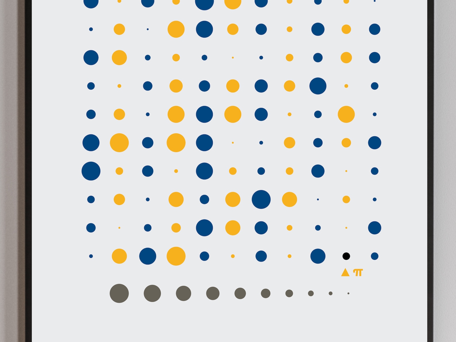 Irrational Number - Pi and Euler's Number Original Art Print, Leonhard ...