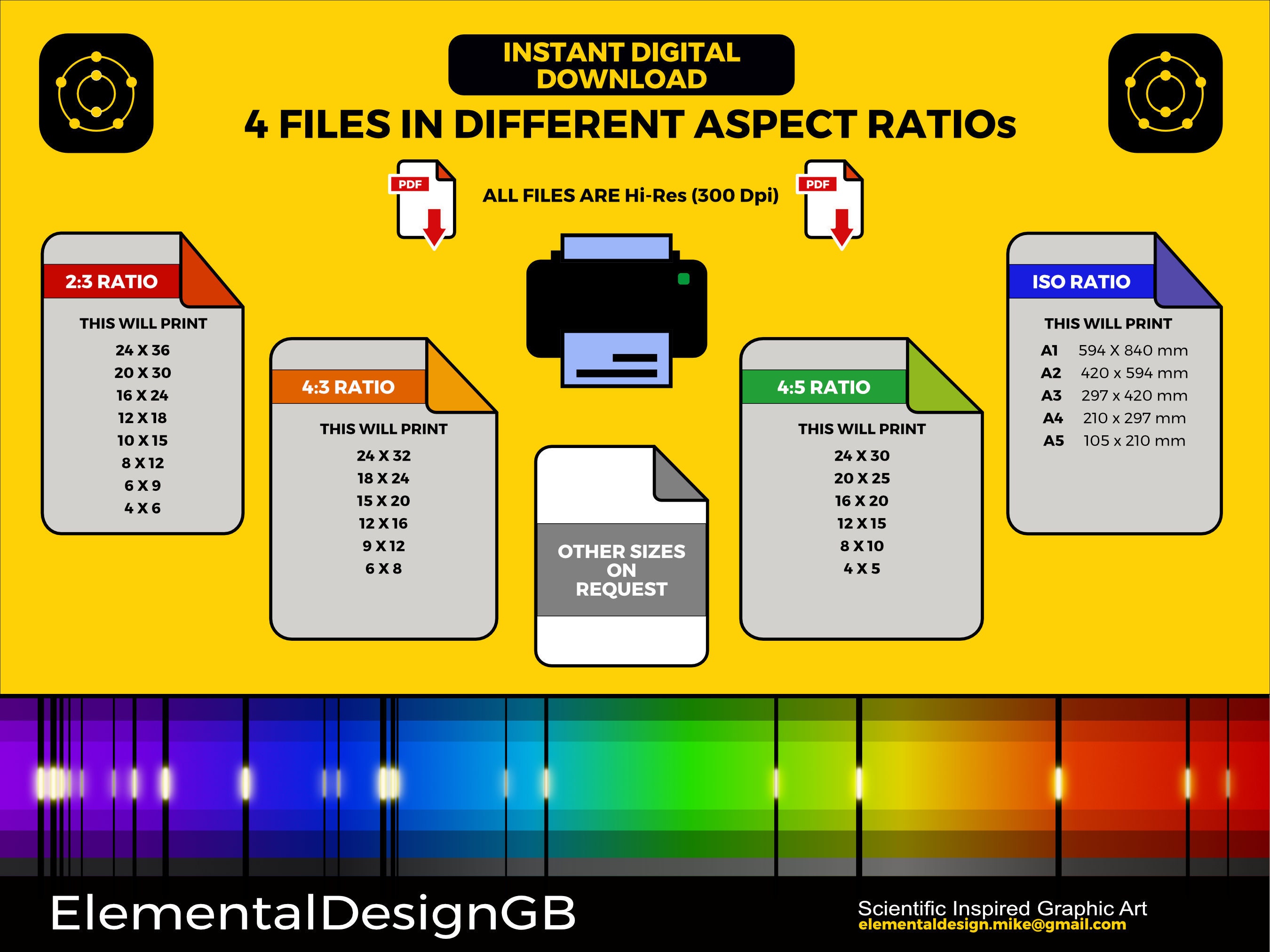Color Theory TINT Reference Poster, Artist/designer Printable PDF ...