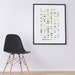 Irrational Number - Pi and Euler's Number Original Art Print, Leonhard ...