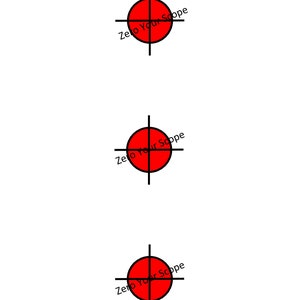 TARGETS-18 Targets Pdfs- 2 With MIL Dot Markings-multiple Sizes ...