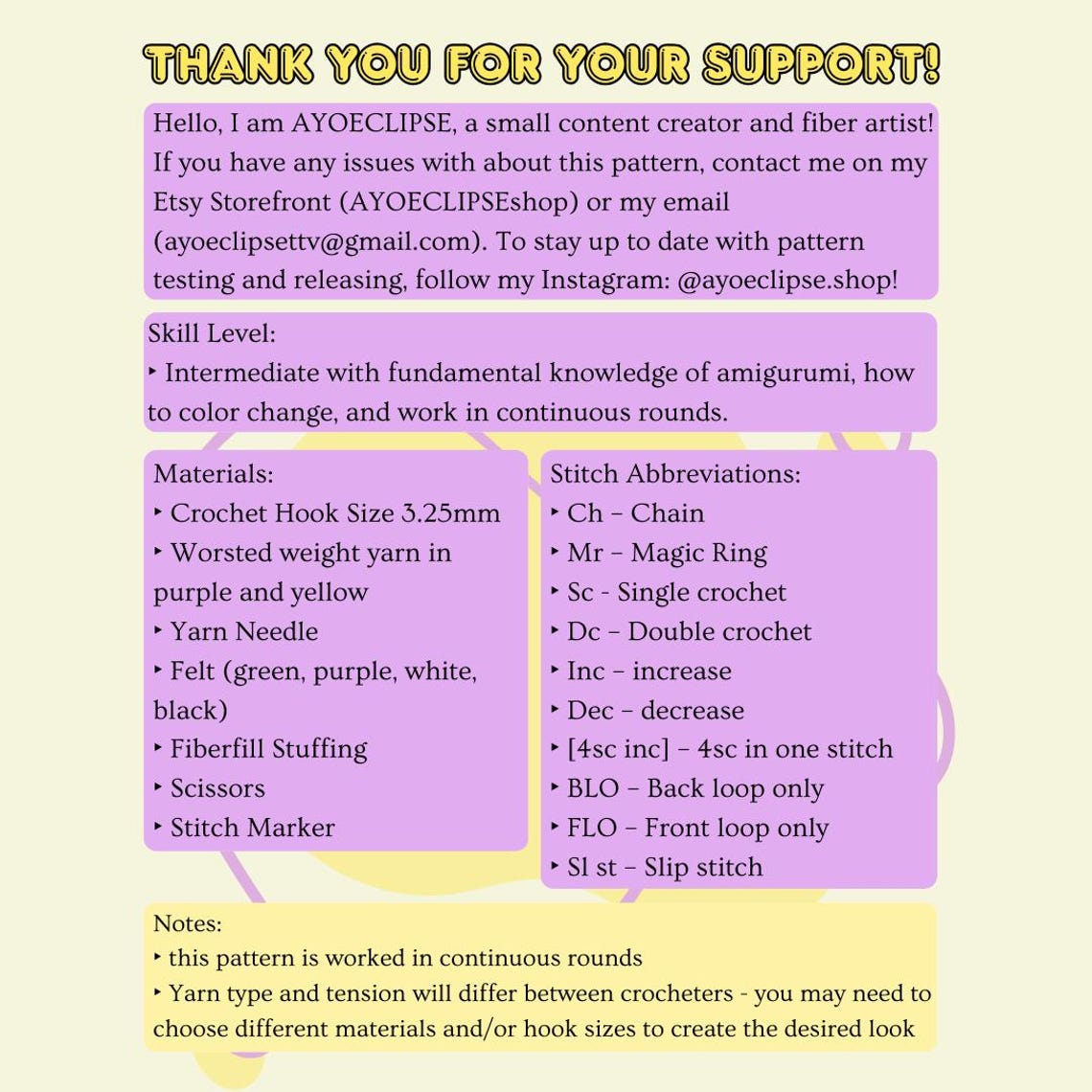 Wingman VALORANT Inspired Intermediate Crochet Pattern: US Terminology ...