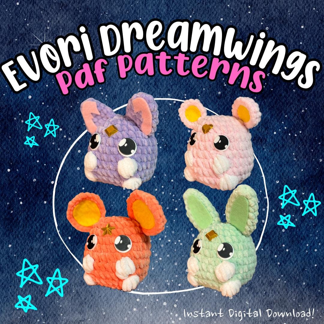 Evori Dreamwings VALORANT Inspired PDF Pattern, Intermediate Pattern ...