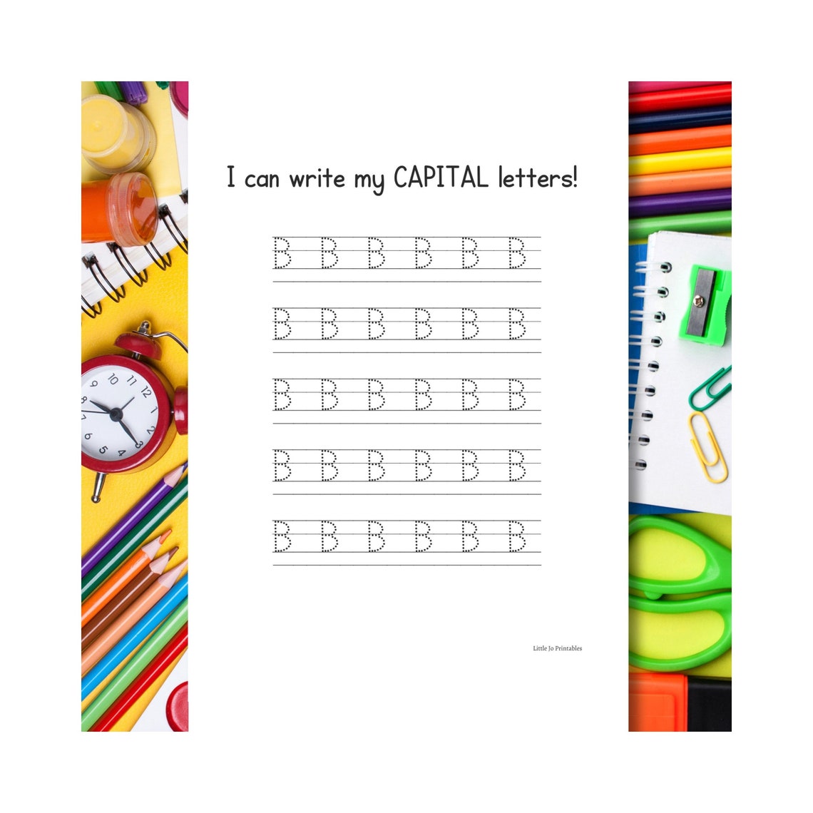 55 Page Alphabet and Number Tracing Bundle, With BONUS Page ...