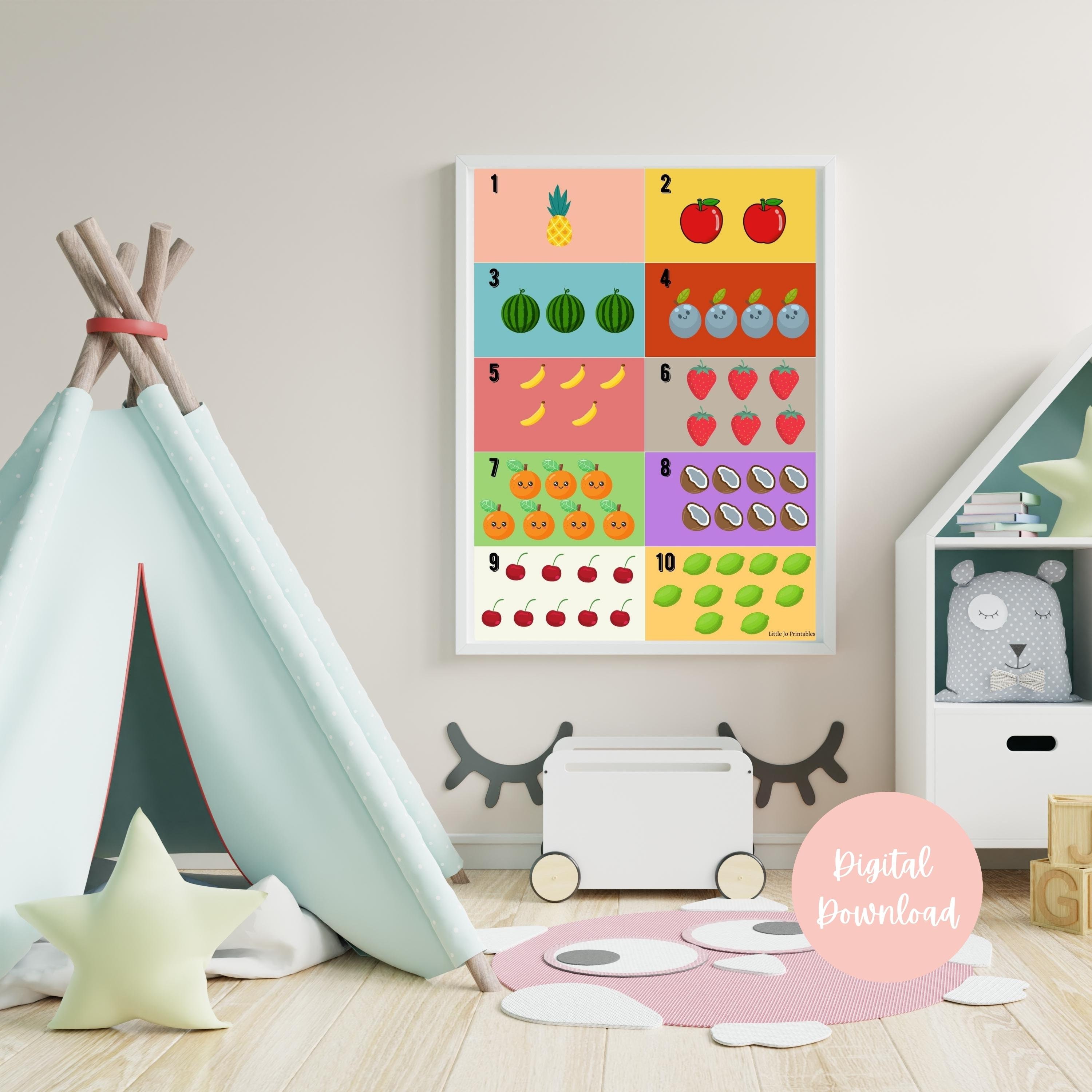 Preschool/classroom/homeschool Alphabet and Numbers Educational Bundle ...