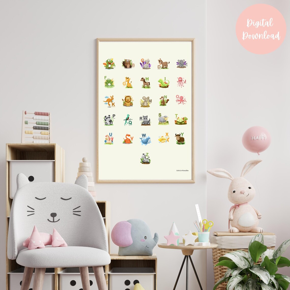 Preschool/classroom/homeschool Alphabet and Numbers Educational Bundle ...