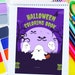 20 Page Cute Halloween Coloring Book for Kids and Toddlers, Non-scary ...