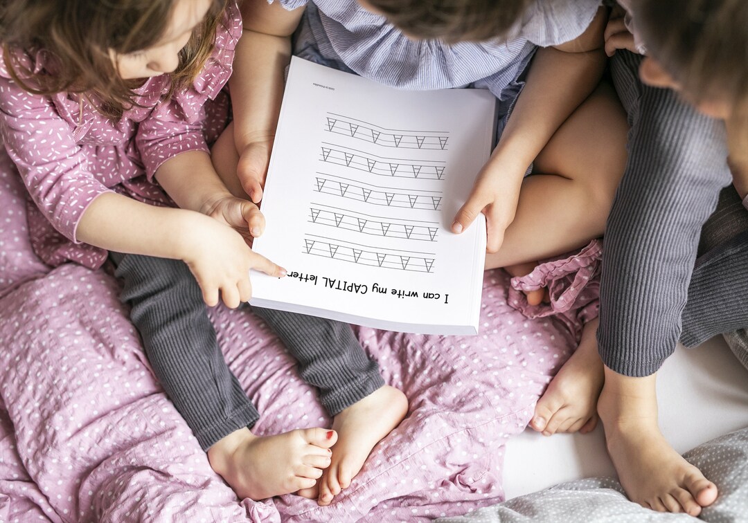 55 Page Alphabet and Number Tracing Bundle, With BONUS Page ...