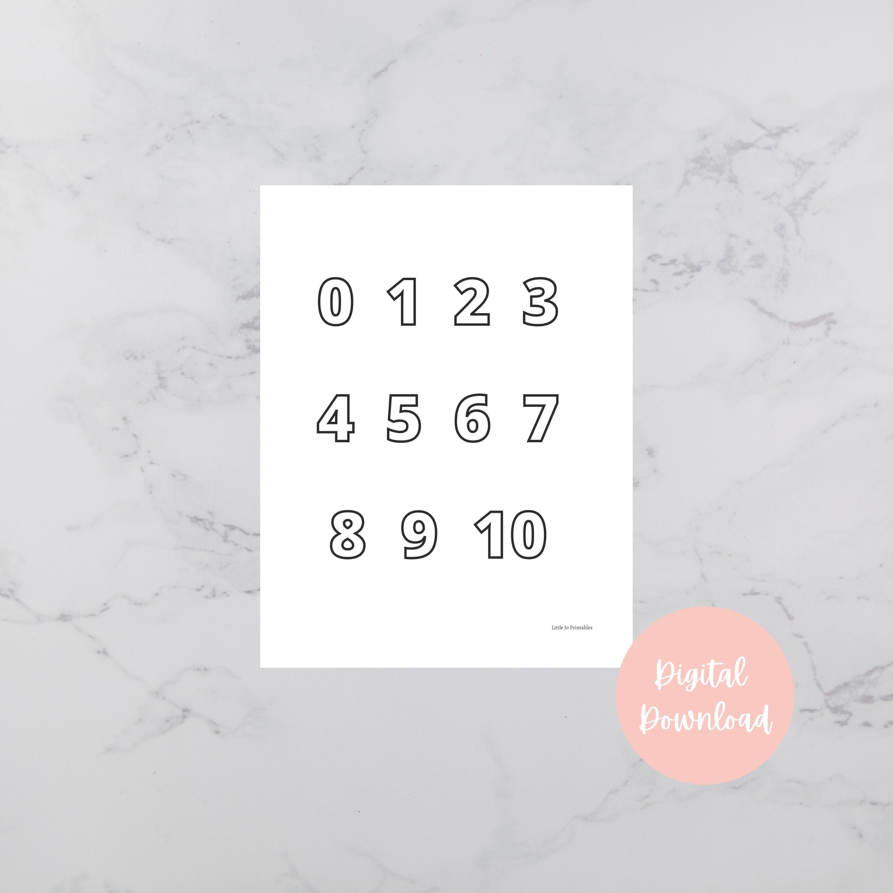 Preschool/classroom/homeschool Alphabet and Numbers Educational Bundle ...