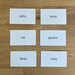 Numbers French/english Flashcards Double-sided 49 Cards - Etsy