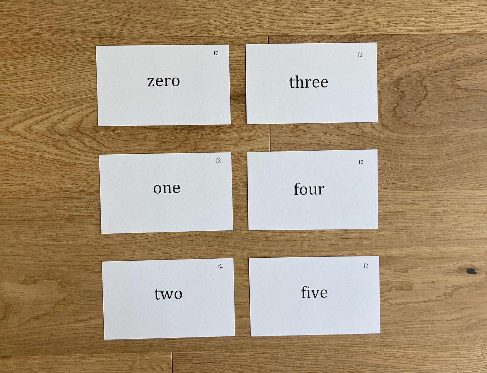 Numbers French/english Flashcards Double-sided 49 Cards - Etsy