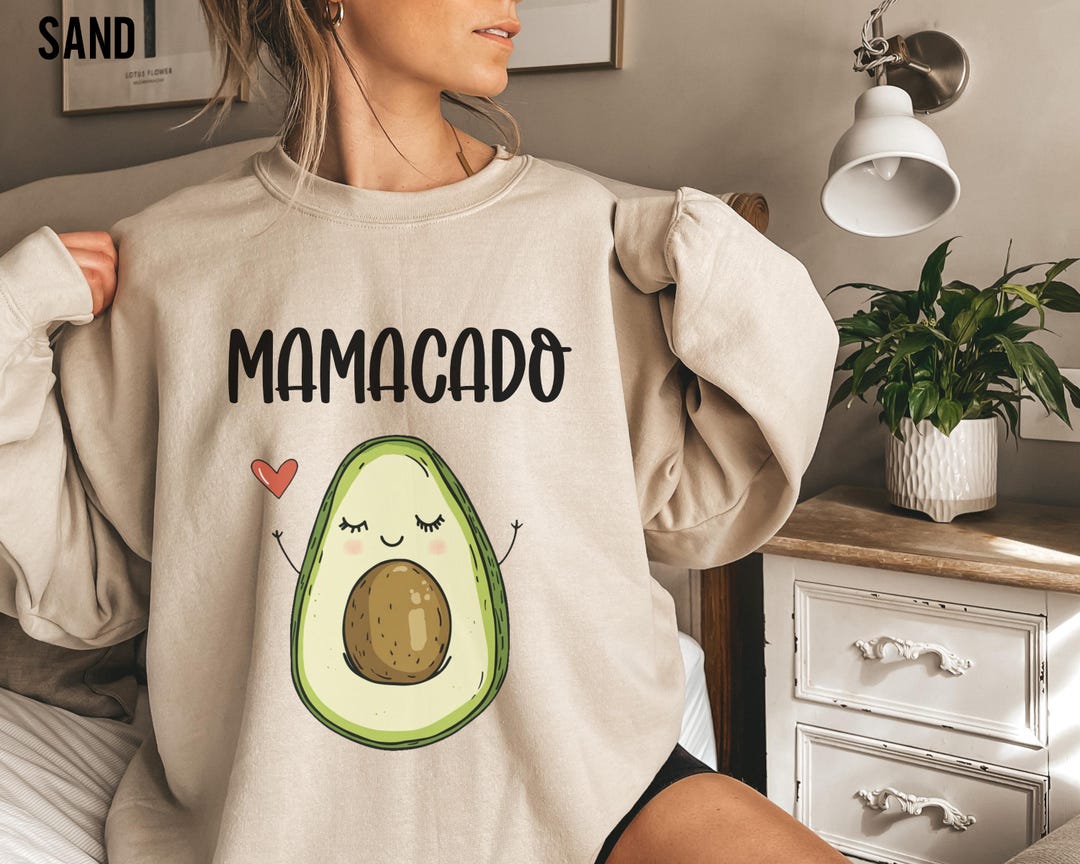 Mamacado Pregnancy Announcement Sweatshirt: New Mom Gift - Etsy