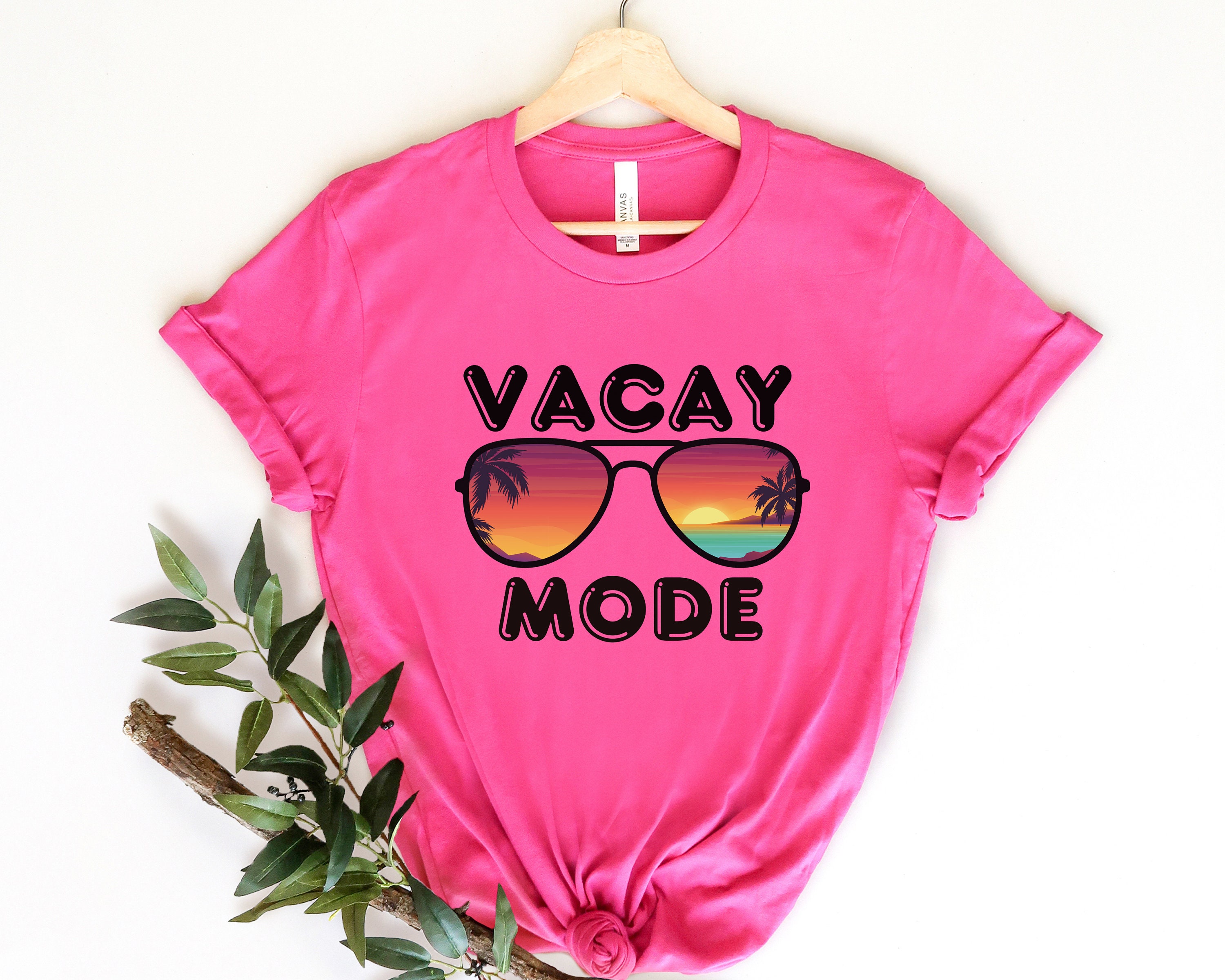 Vacay Mode Shirt, Vacay Mode, Vacation Shirt, Camping Shirt, Travel ...