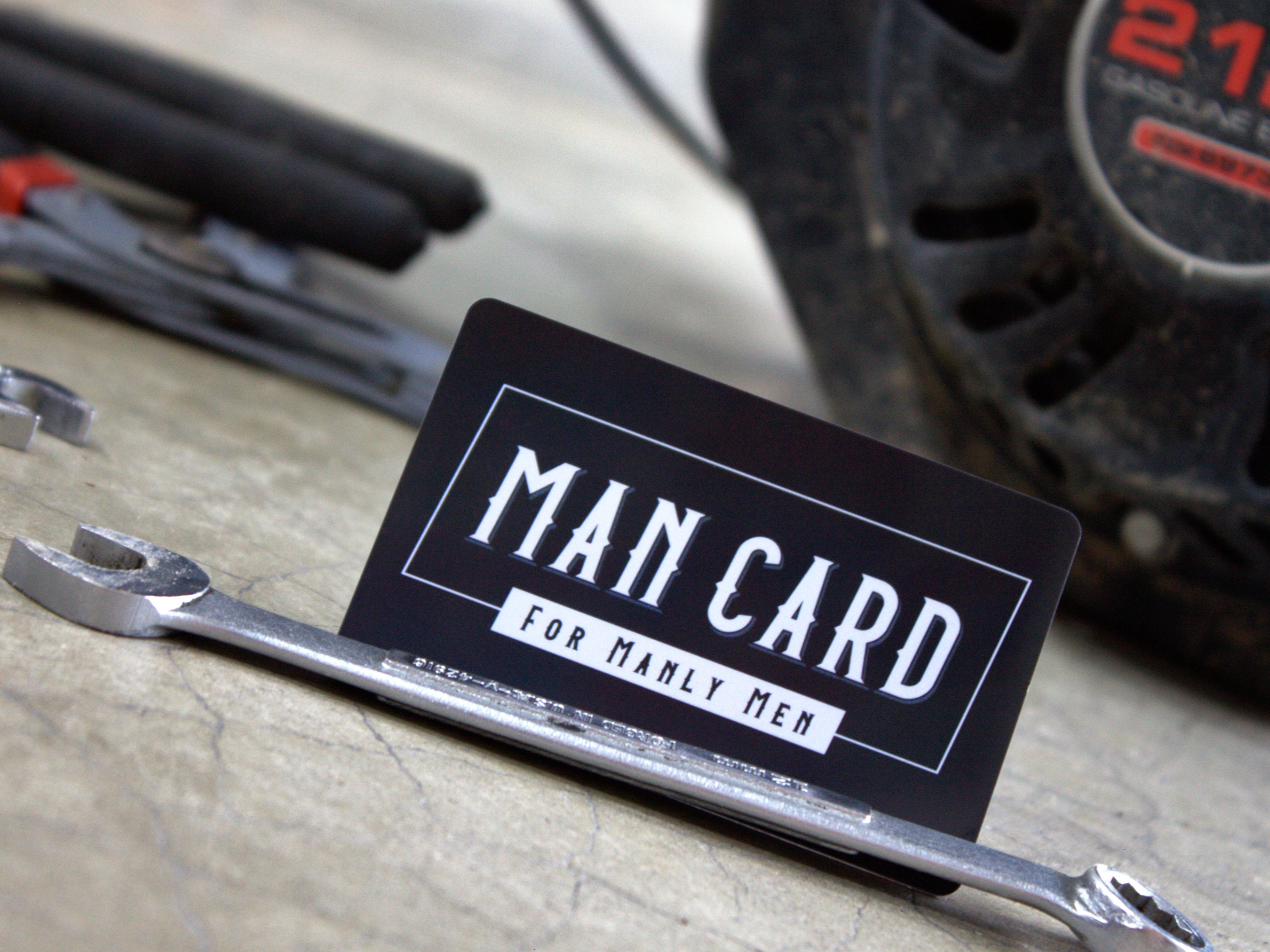 Man Card FREE SHIPPING Midnight Blue Edition Gift for Men Gift for Him ...