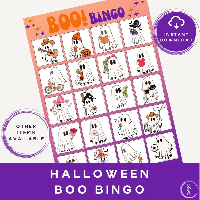 Ghost Bingo - Etsy