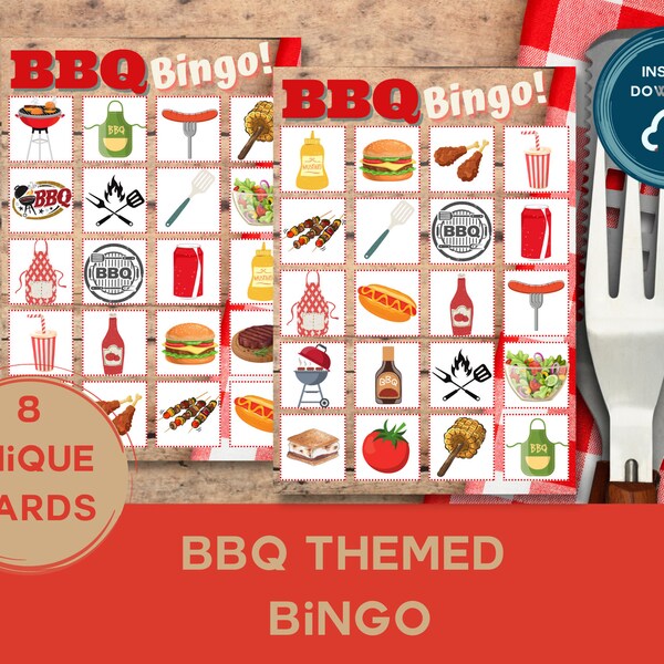 Bbq Games - Etsy