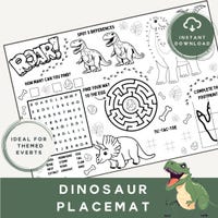 Dinosaur Stegosaurus Paper Craft Printable Finger Puppet Kids Craft ...