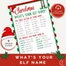 Christmas Elf Name Game: Festive Party Activity (digital Download) - Etsy