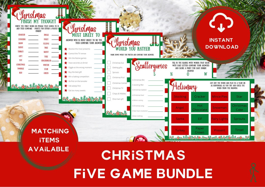Christmas Games | Christmas Activities | Christmas Family Fun ...