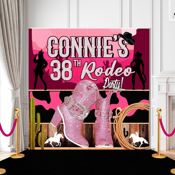 Western Cowgirl Photo Backdrop - Etsy