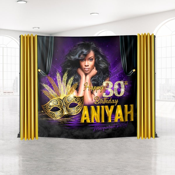 Masquerade Ball Backdrop - Etsy