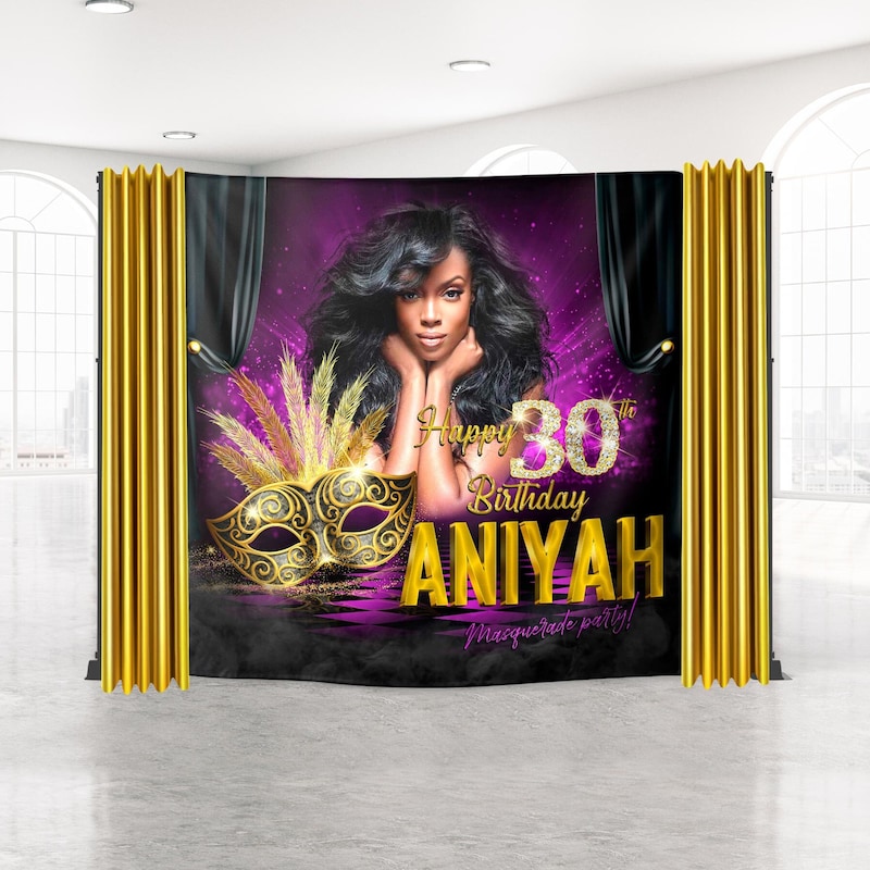 Masquerade Backdrop - Etsy