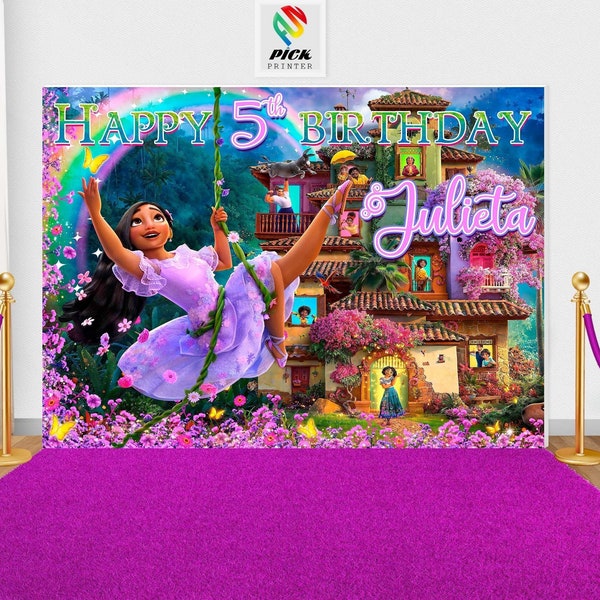 Encanto Backdrop - Etsy