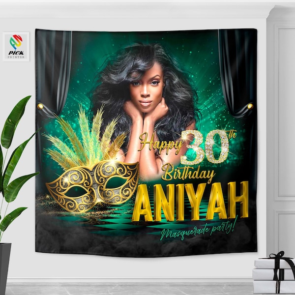 Masquerade Backdrop - Etsy