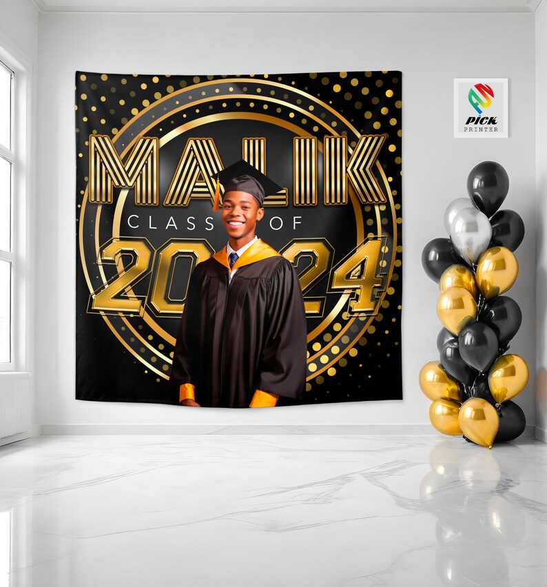 Graduation Backdrop Graduate Banner Congrats to the Grads Vinyl Banner ...