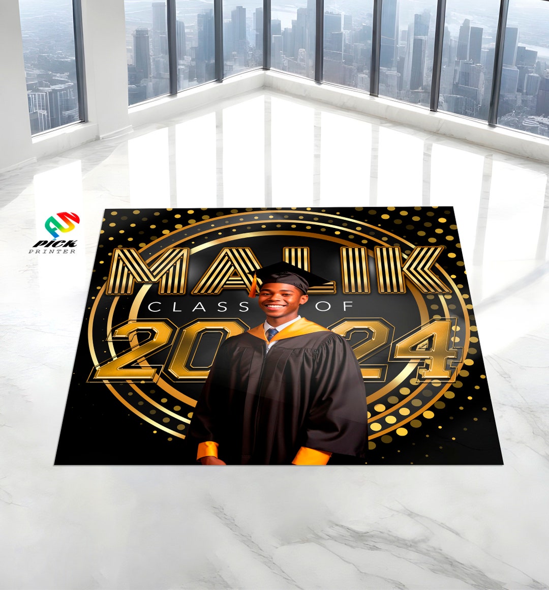 Graduation Floor Decal, Graduate Floor Sticker, Congrats to the Grads ...