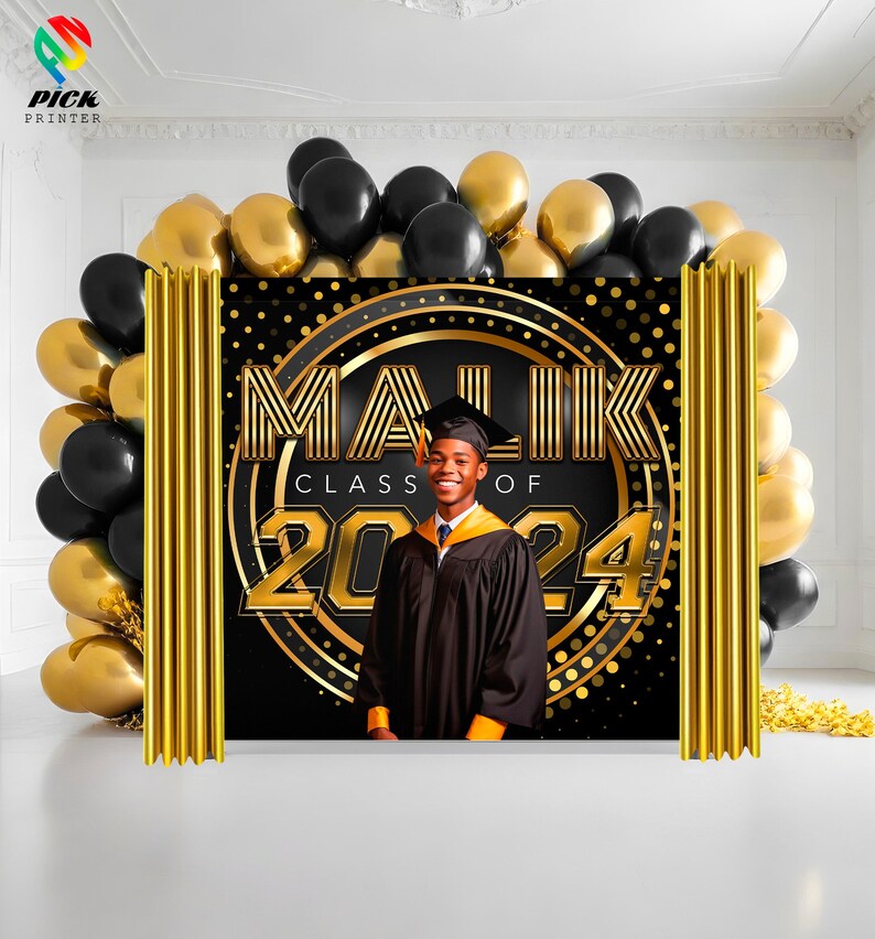 Graduation Backdrop Graduate Banner Congrats to the Grads Vinyl Banner ...