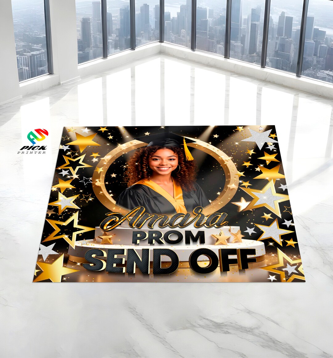 Graduation Floor Decal, Graduate Floor Sticker, Congrats to the Grads ...