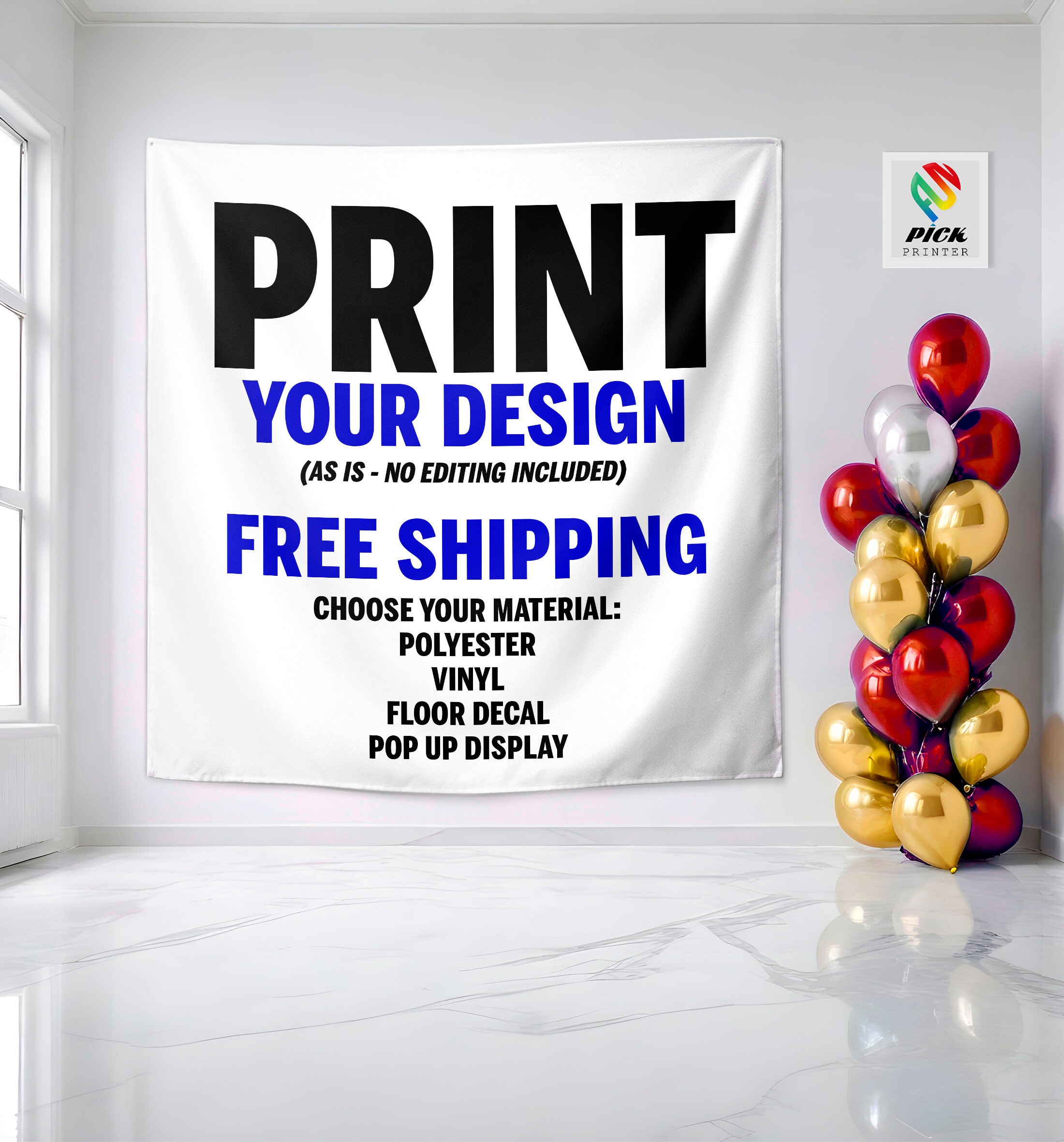 Print My Design on a Banner Banner Printing Custom Banner Printing ...