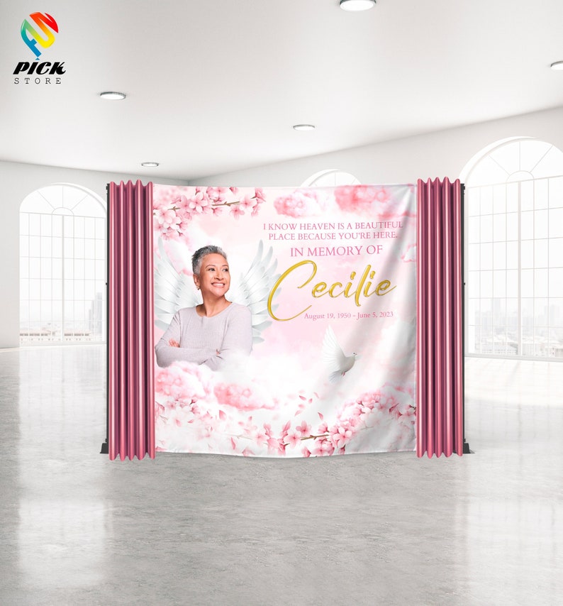 Memorial Gathering Backdrop: Remembrance Ceremony Banner - Etsy