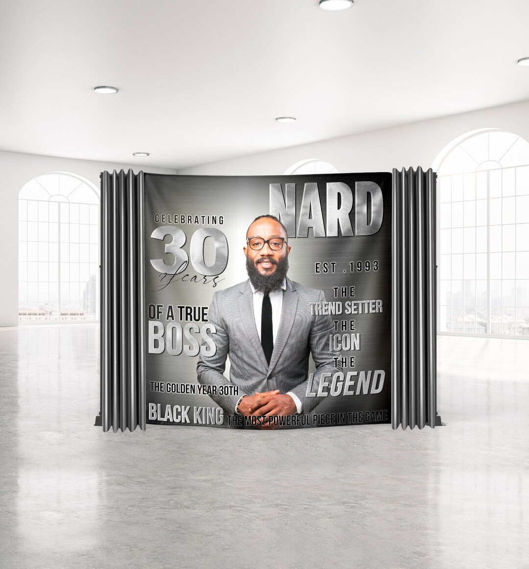 Magazine Cover Backdrop Graduation Magazine Banner Homecoming Tapestry ...