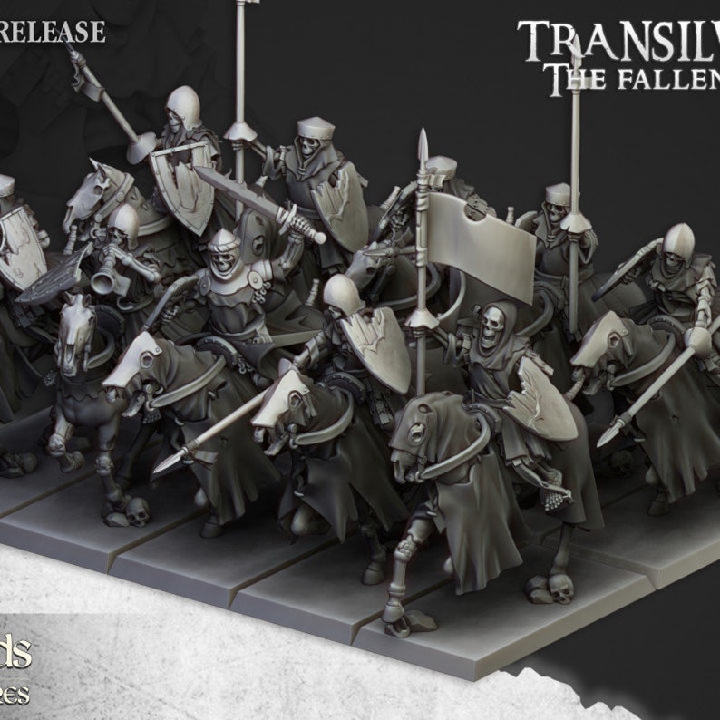 Spectres of Transilvanya - Mounted Skeleton Unit by Highlands ...